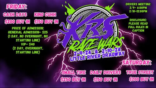 Saturday April 2 Little River Dragway
